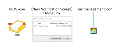 What is DocuWorks Tray?