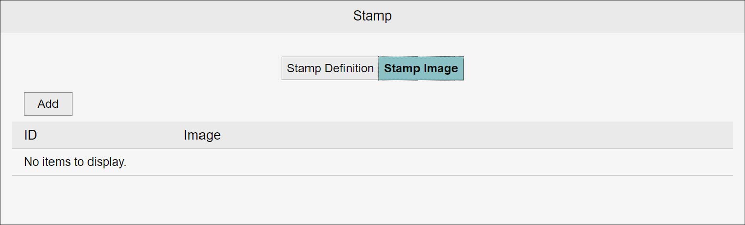 Registering a Stamp Image