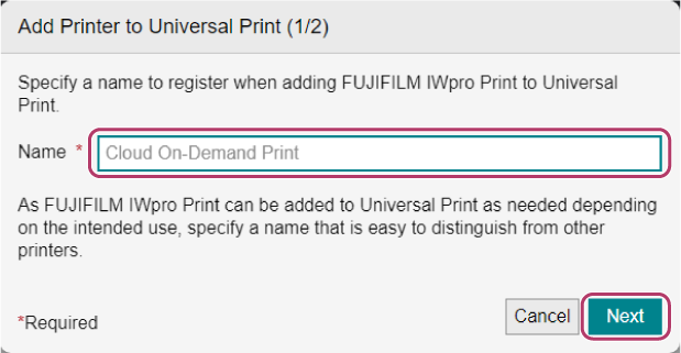 Registering a Printer to Entra ID