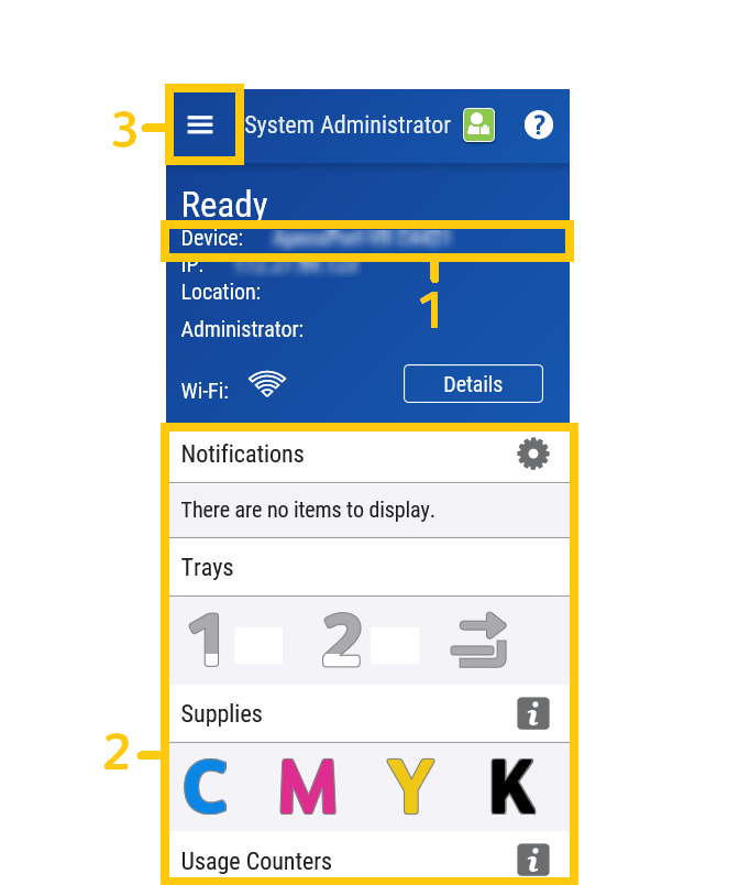 CentreWare Internet Services Help